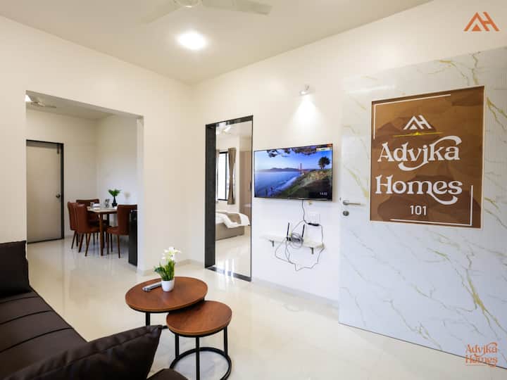 Advika Homes Unit 101: Premium,airy,central 1bhk - Kolhapur