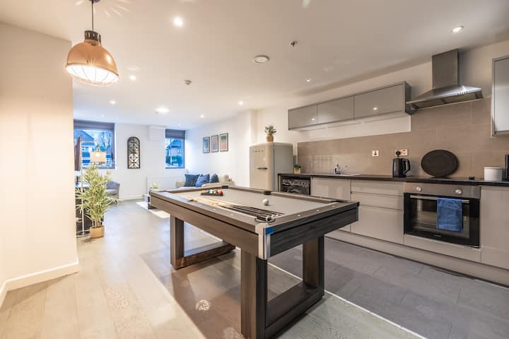 Modern Apartment|long Stays|parking|pool Table - Birmingham