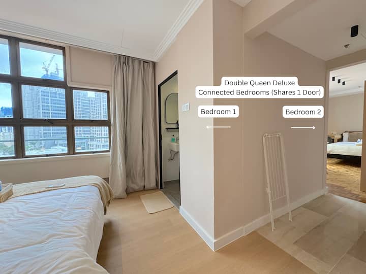 Keystone Clarke Quay - 702 (Double Queen Deluxe) - Singapour