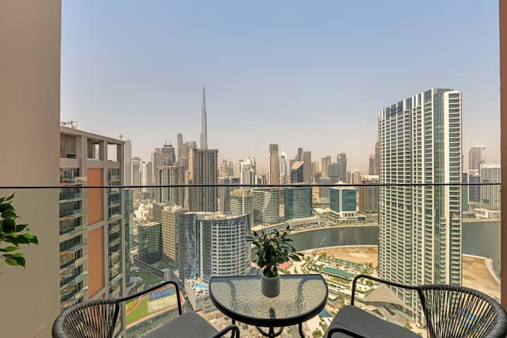 Burj View Studio | High Floor | City Panorama - Dubai