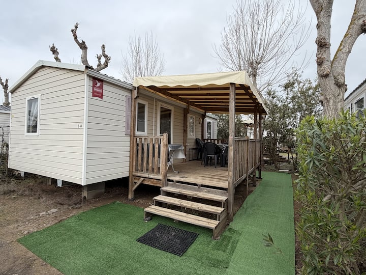 Mobil Home 6/8 Personnes Dans Un Camping 4 éToiles - Sérignan