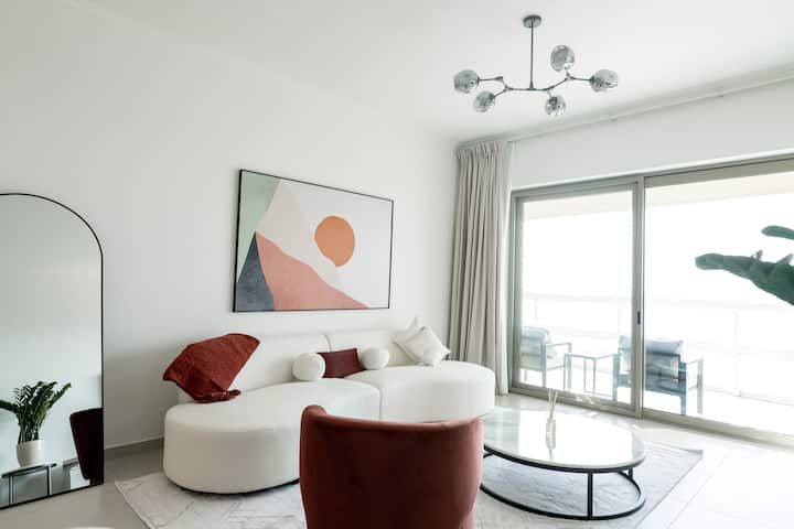 Elegant Cosy Apartment With Free Beach Access - Abou Dabi