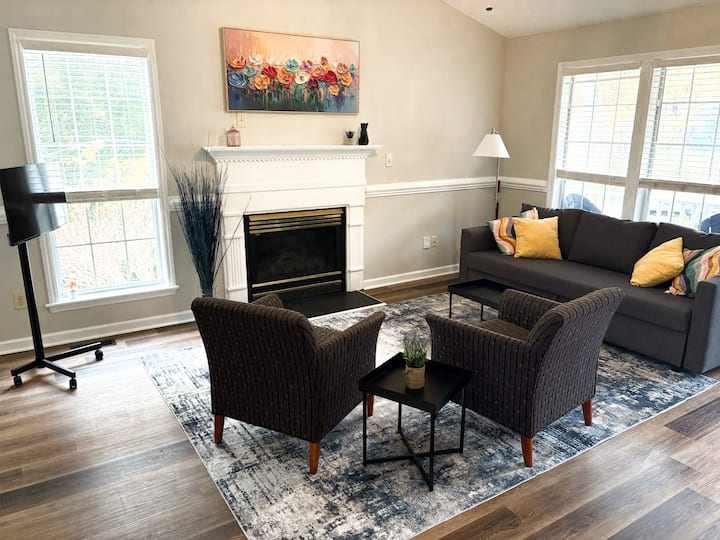 Cozy 3br Forest Getaway For Families - Raleigh, NC