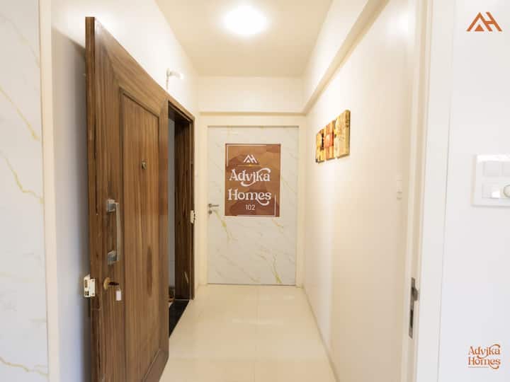 Advika Homes Unit 102:premium,airy,central 2bhk - Kolhapur