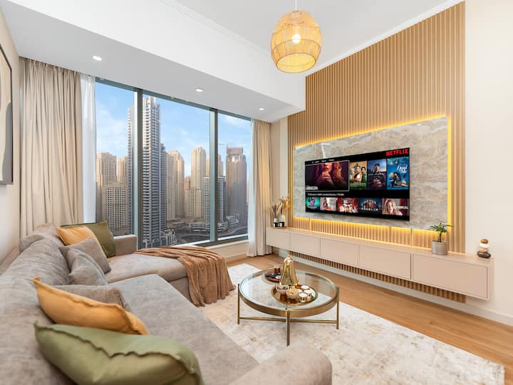 Livora Stays | Marina & Skyline Views - Dubai Marina