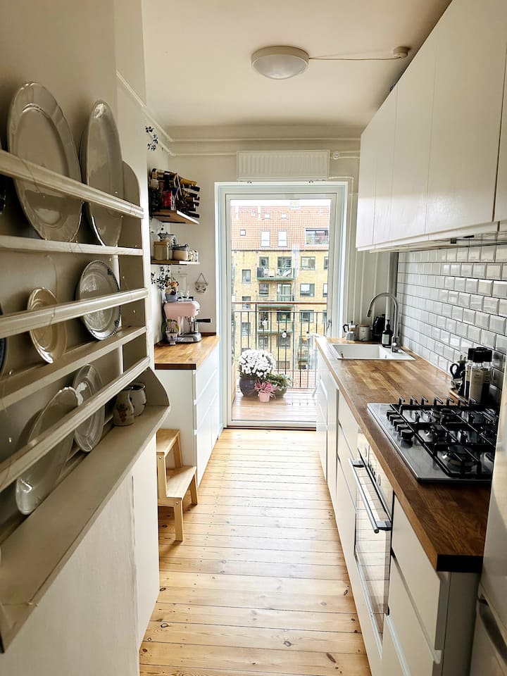 Charmerende 2-værelses Midt På Nørrebro - Copenhaguen