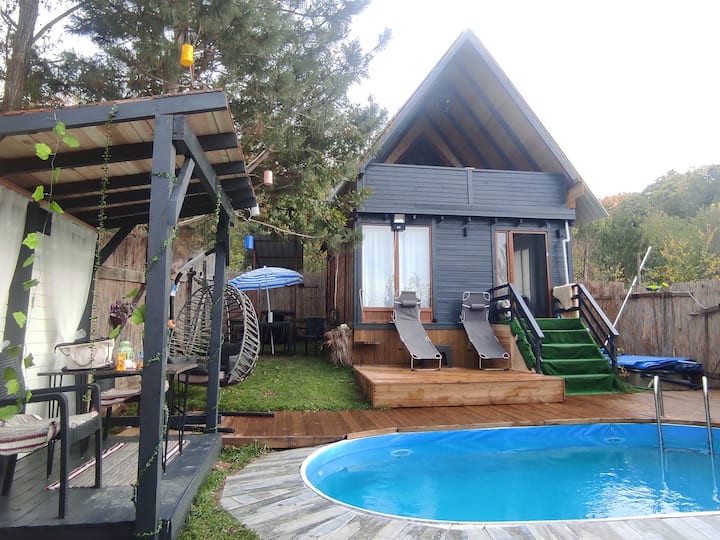 2+1 Tam Korunaklı Bungalov  ÖZel Sıcak Havuz Keyfi - Sakarya