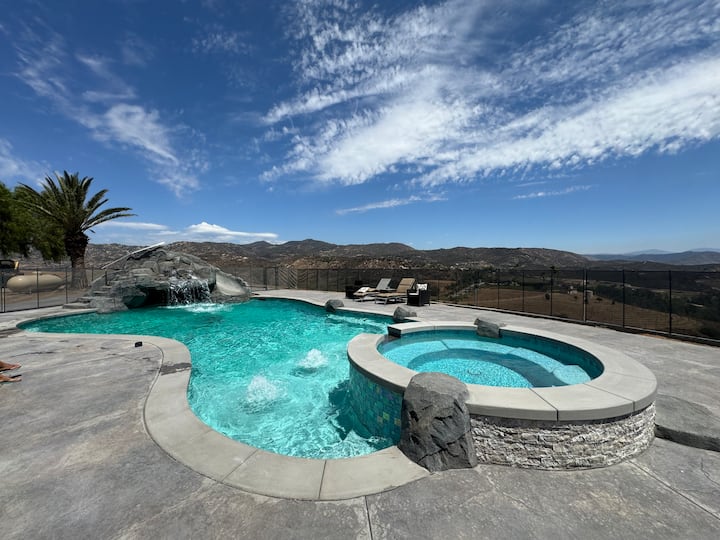 4000+ Sqft Modern Ranch On 10+ Acres With Resort Style Pool And Spa - Views!!! - Escondido, CA