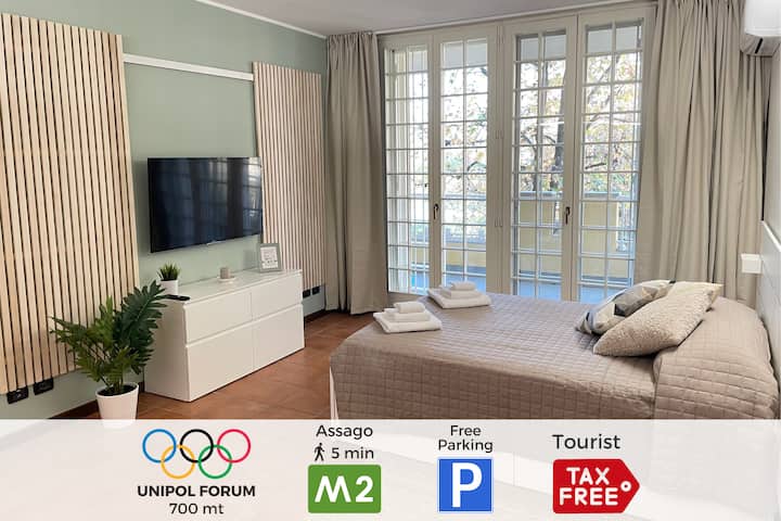 Giuly Green House 
 • Metro M2 • 4 Stops Navigli - Assago