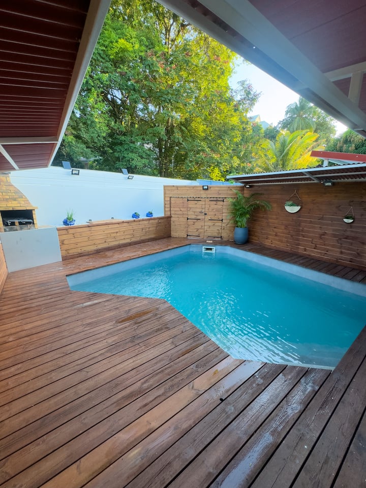 Villa Jolis - 4 Chambres Avec Piscine Privée - Guadeloupe