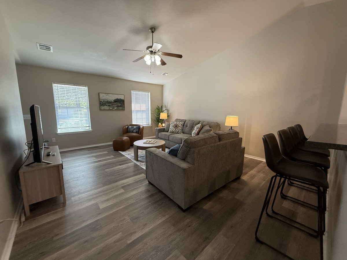 Retraite familiale confortable avec salle de jeux et grande cour ...