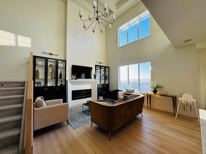 湖景五卧别墅 · 可住9人 · 靠近埃德蒙顿机场与Beaumont - Beaumont