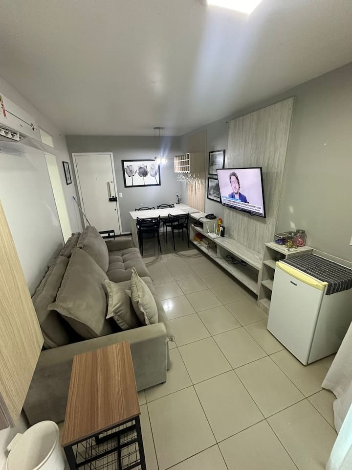 Flat Com Vista Paradisíaca E Estrutura Completa - Recreio