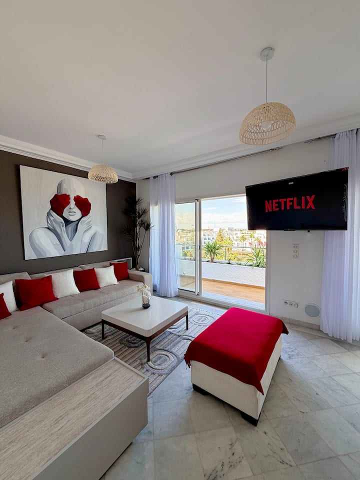 Appartement De Luxe Face à La Mer - Sousse