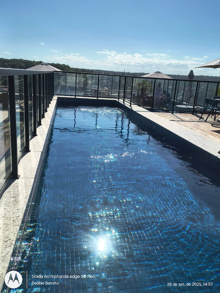 Apê Da Deby Com Piscina E A 5 Min Da Praia - Ilhéus