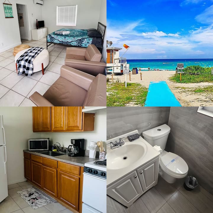 B3-6 Min To The Beach-free Parking-restaurants - Hallandale Beach, FL