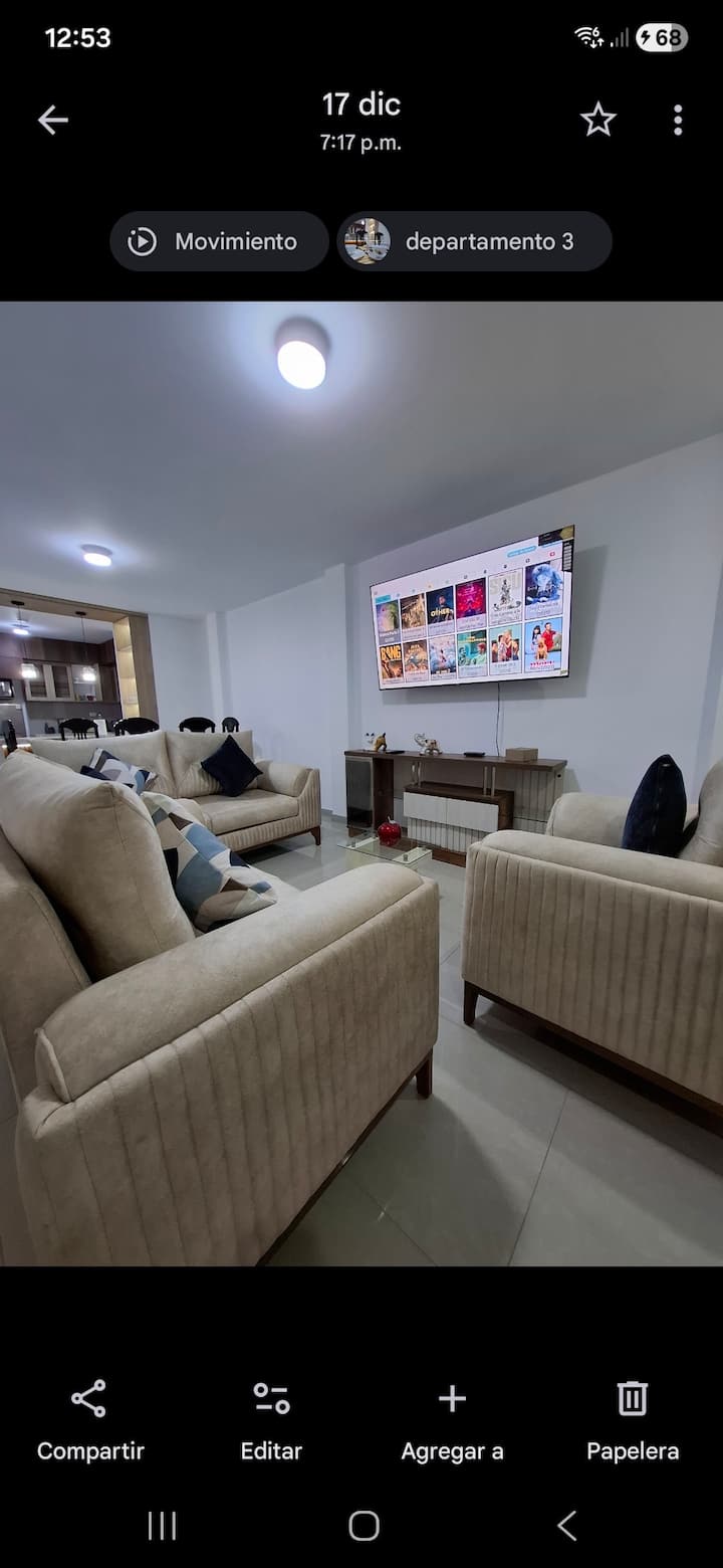 Acogedor Y Exclusivo Departamento Familiar - Peru