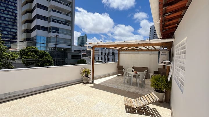 2km Da Praia, ÁRea Central, Confortável - Natal