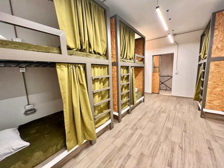 Hab. Compartida 6 Pax -Damas- En Hostal Centro - Puebla