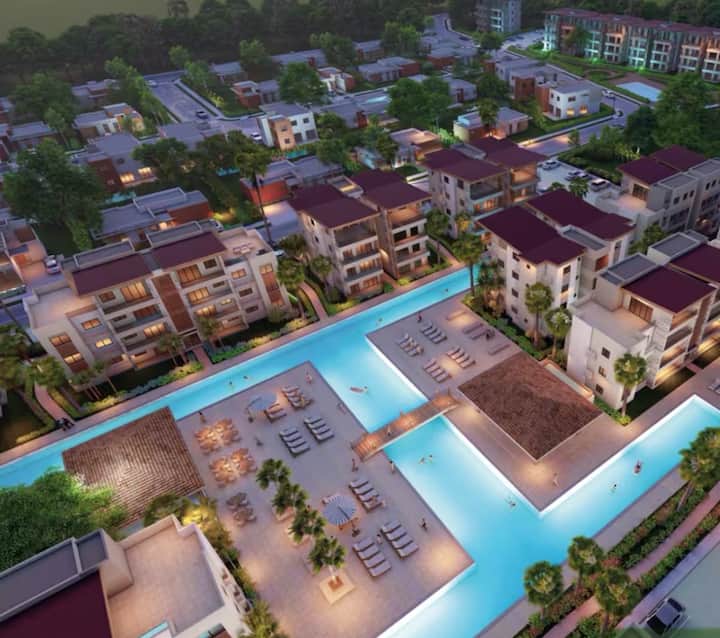 Apto Resort-style Cerca Aeropuerto De Punta Cana - Punta Cana