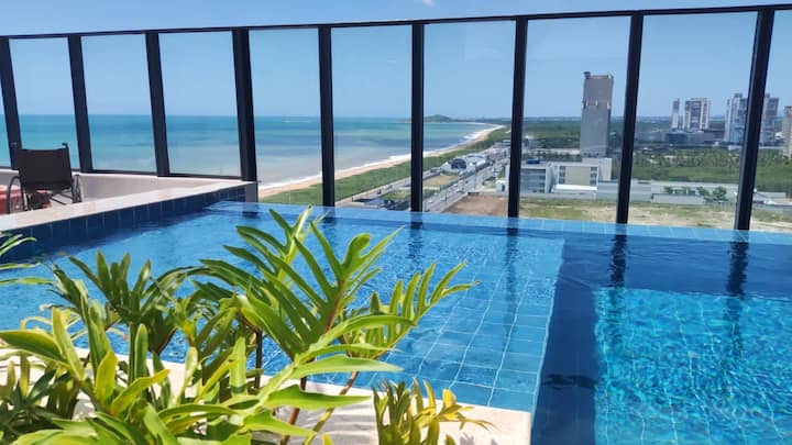 Luxo Climatizado E Vista Mar Itaparica, 02 Quartos - Brazil