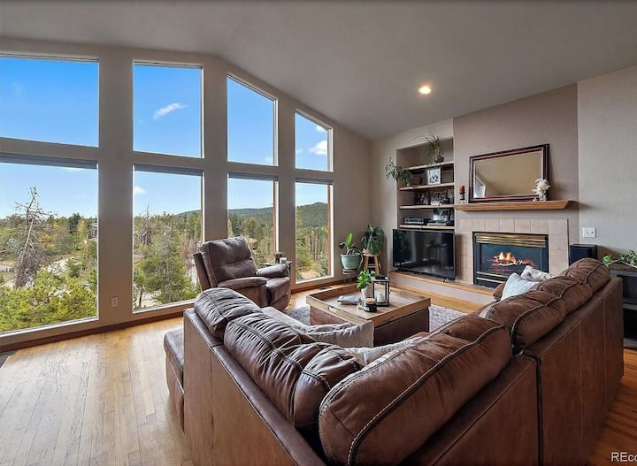 Lux Evergreen Fireplace Mountainview 45 Min Denver - Evergreen, CO