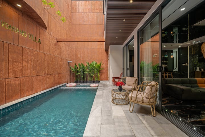 Vidanangluxuryvilla|6brs|karaoke|pool|sauna|gym - Đà Nẵng