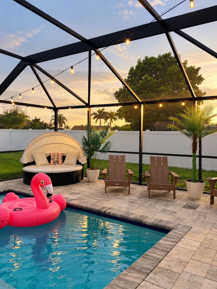 Private Heated Pool | Cape Coral Getaway - Sanibel Island, FL