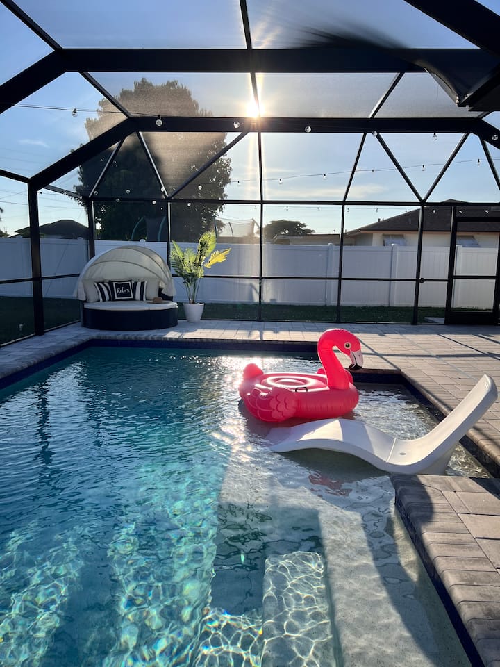 Heated Private Pool-family Friendly - Cape Coral, FL