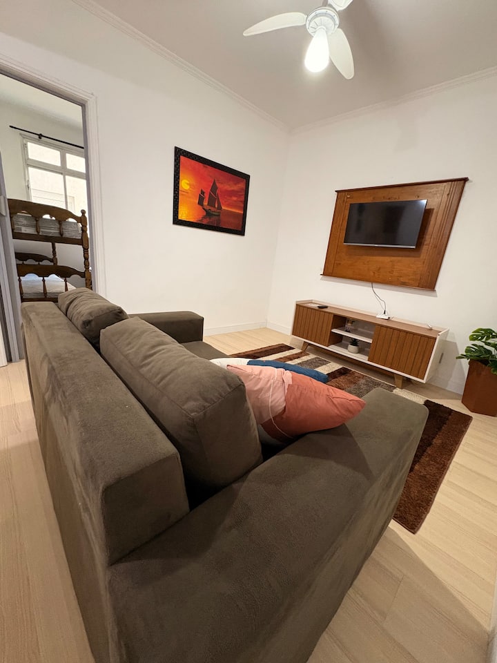 Apto Praia Da Aviação 50m Da Praia - Praia Grande