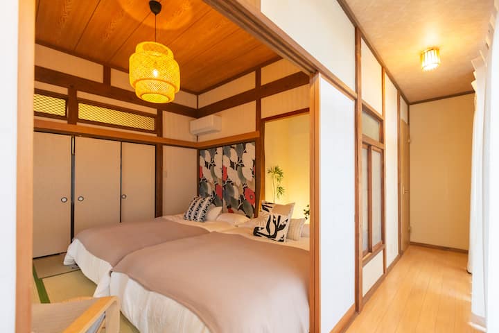 Authentic Japandi: Retro Park & Stadium|4beds - Tokorozawa