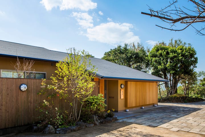 【長崎・諫早】橘湾一望するラグジュアリー和モダンの一棟貸切宿【清里】 - 이사하야시