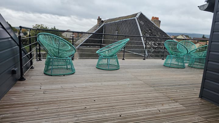 Calme & Terrasse Idéal Pros & Frontaliers Parking - Amnéville