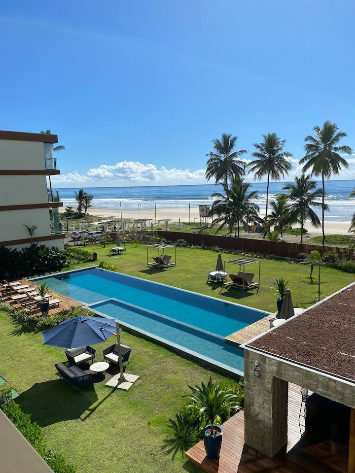 Petra 005 - Vista Mar / Pé Na Areia / Net 300 Mb - Ilhéus