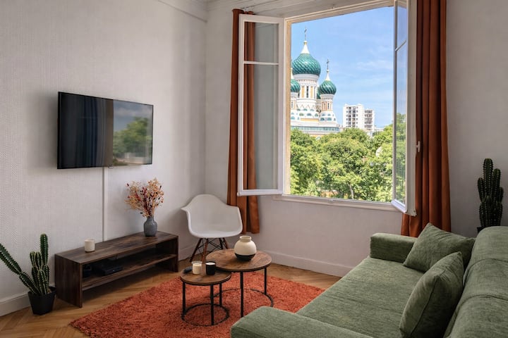 Joli Appartment Central, Tout éQuipé & Proche Gare - ニース