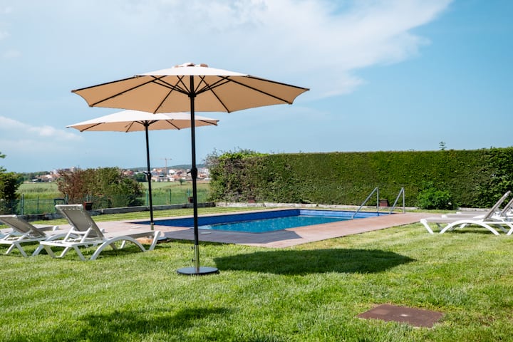 Masia Per A 12 Amb Piscina · Cassà De La Selva - Caldes de Malavella