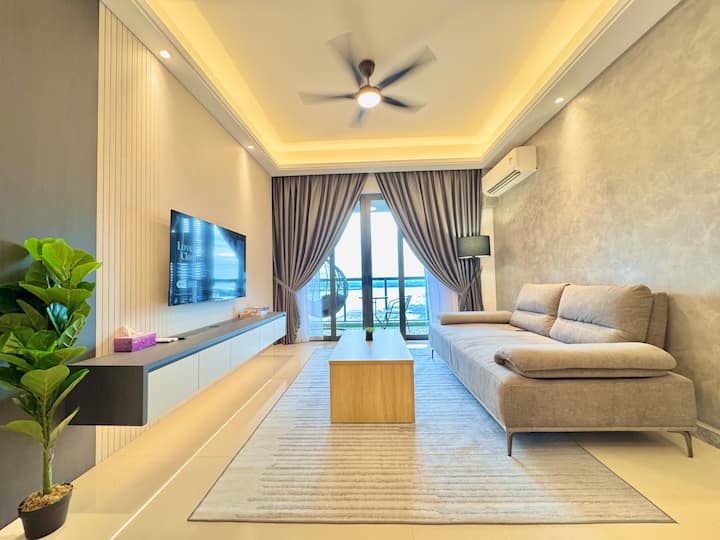 R&f Seine Region Phase 2•2br/4pax•balcony•seaview - Johor Bahru