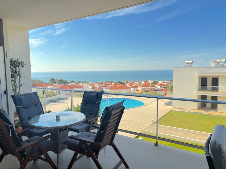 Sunset Muralha - Private Condominium Pool & Tennis - Nazaré