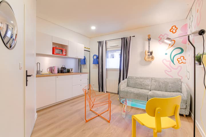 4 Couchages • Parking Privé • Lyon Garibaldi - 리옹