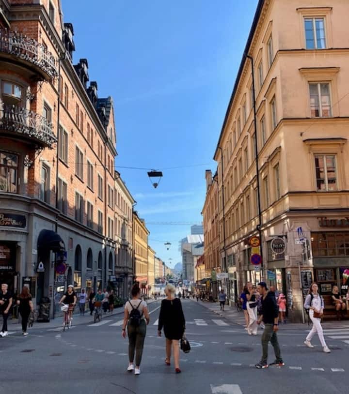 Cozy Studio-flat In Södermalm - Stockholm