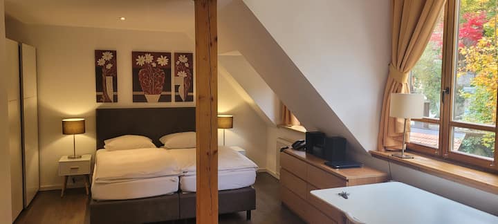 Dachgaupenapartment Zum Kronepark Kolumbusplatz 67 - Unterföhring