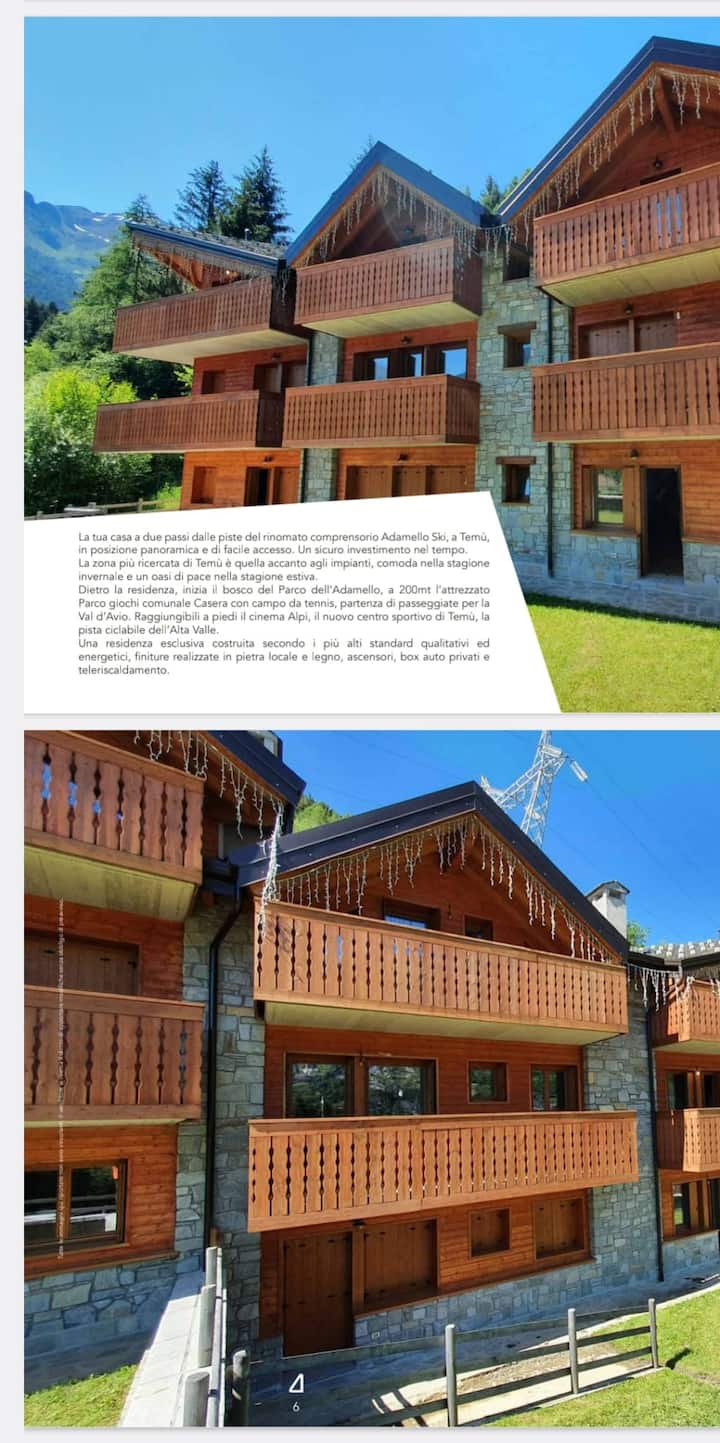 Woodpecker's Chalet Openspace 
Temù Ponte Di Legno - Temù