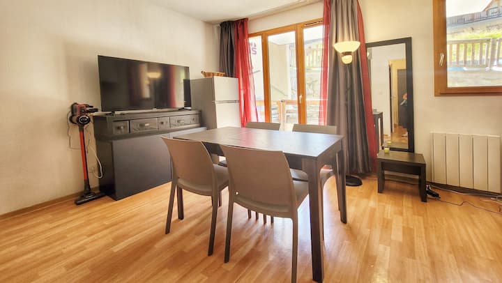 Appart Skis Aux Pieds Avec Piscine Chauffée - Les Orres