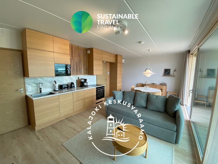 Marina Resort B8 Merinäköalahuoneisto - Kalajoki