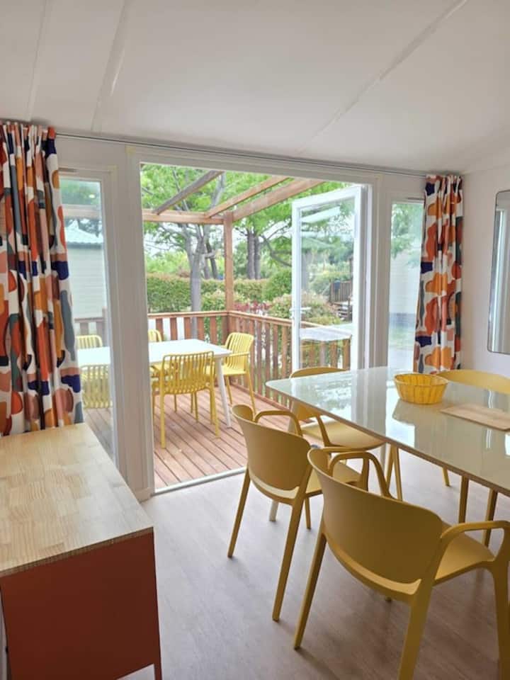 Mobiles-homes 3 Chambres 6 Personnes Dans Un Parc. - Sainte-Marie-la-Mer