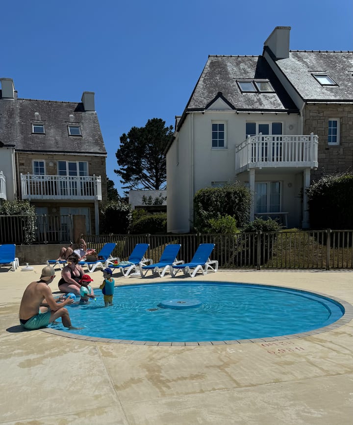 Arzon Crouesty: T2 Rdc-park Privé-jard-piscin-gr34 - Arzon