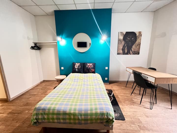 Beau Studio Meublé En Centre De Niort, Rue Calme - Niort