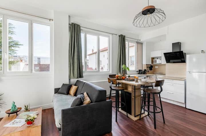 T2 Moderne - 10 Min à Pied De La Part-dieu - Lyon