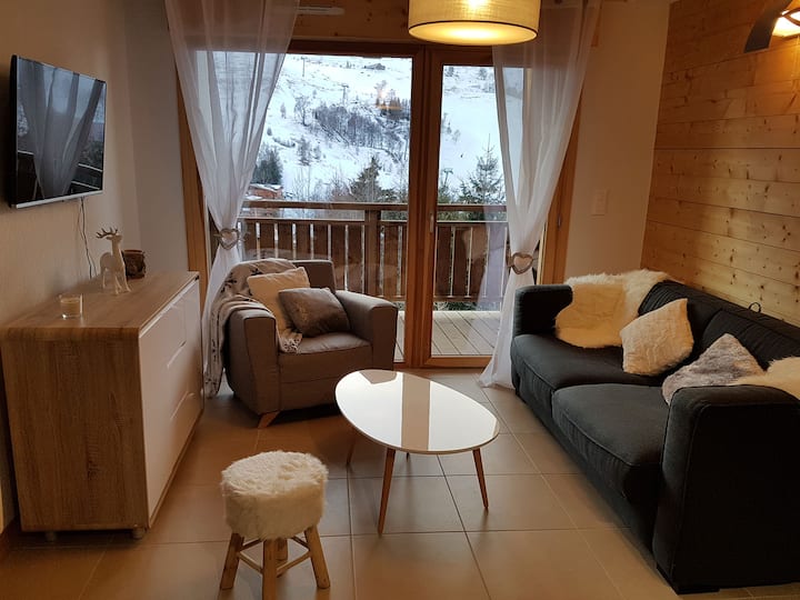 Appartement Aux 2 Alpes, Accès Pied Piste, 6pers - Les Deux Alpes