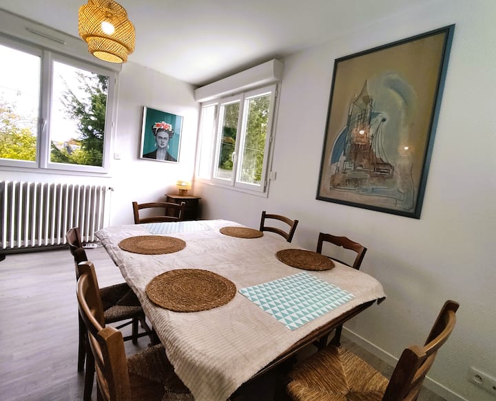 "Jone": 3 Chambres, Jardin, Parking, Fac & Tram - Carquefou